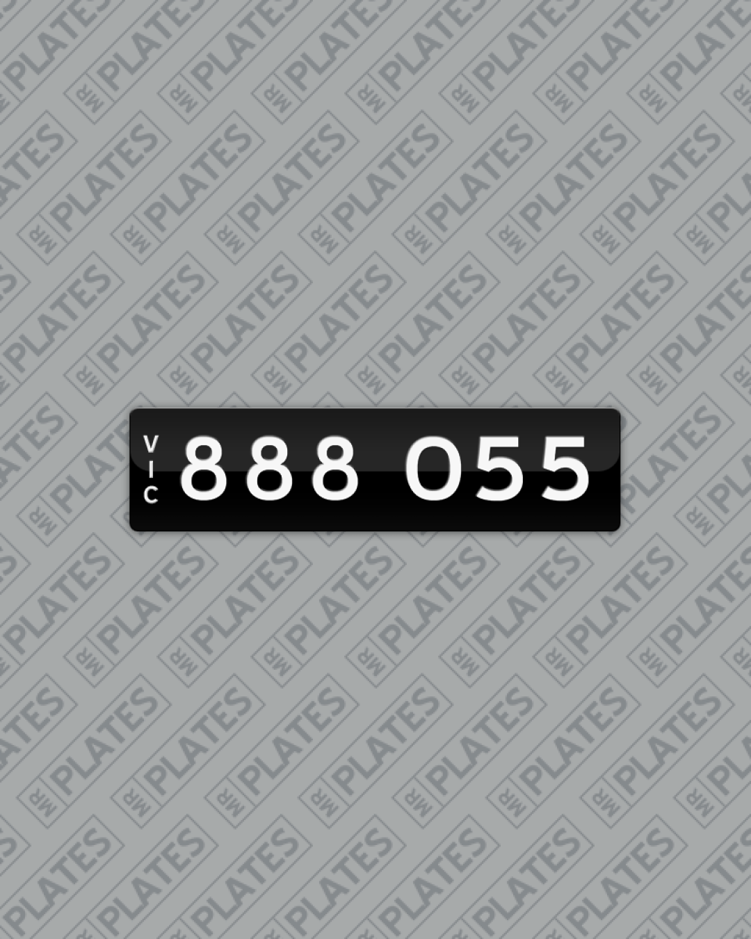 888 055 (Boss) Number Plates For Sale, VIC - MrPlates