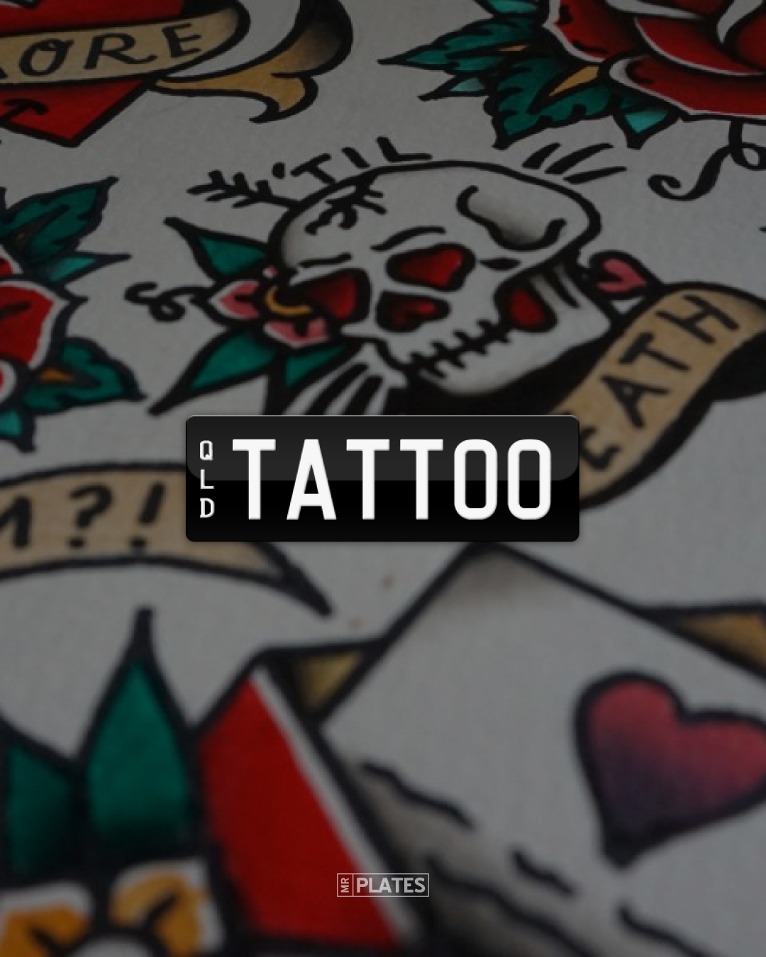TATTOO Number Plates For Sale, QLD - MrPlates