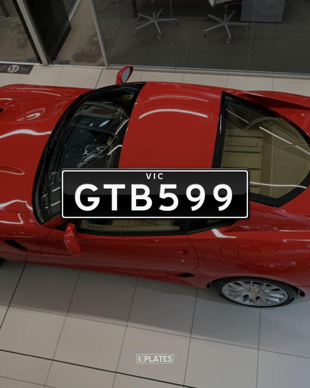 GTB599 Number Plates For Sale, VIC - MrPlates