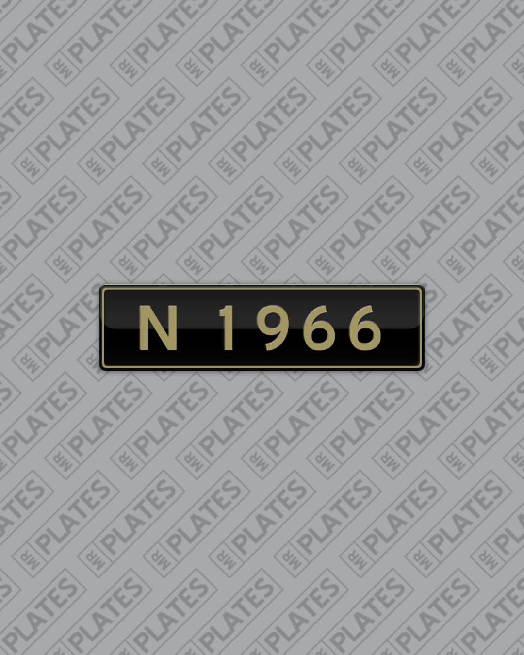 N 1966 (Year Of Birth) Number Plates For Sale, NSW - MrPlates
