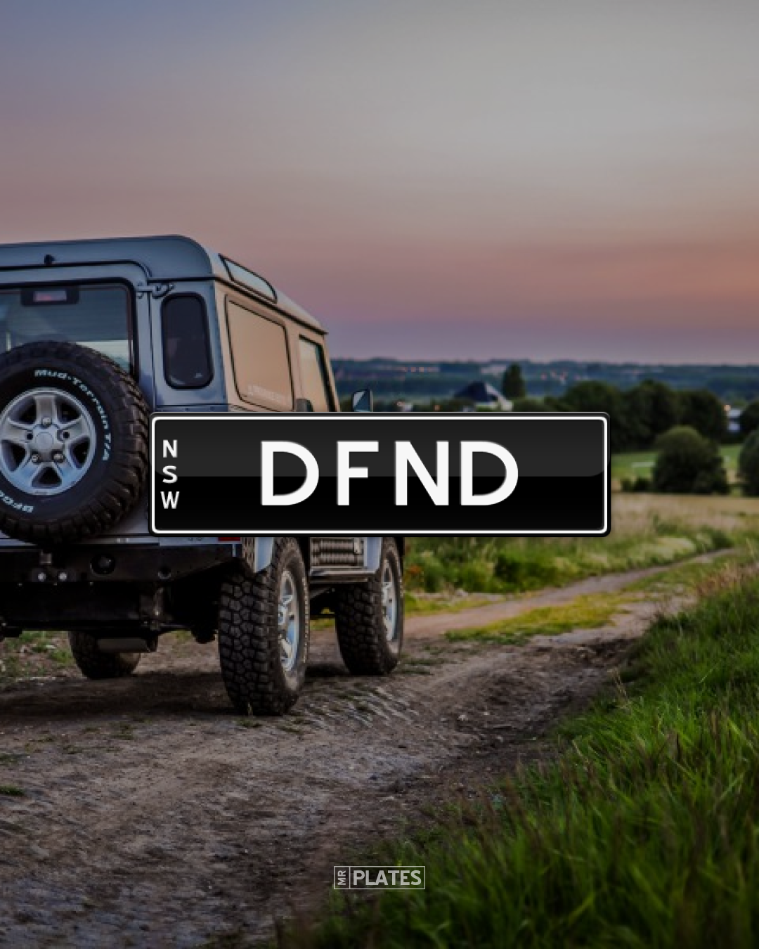DFND (Defender) Number Plates For Sale, NSW - MrPlates