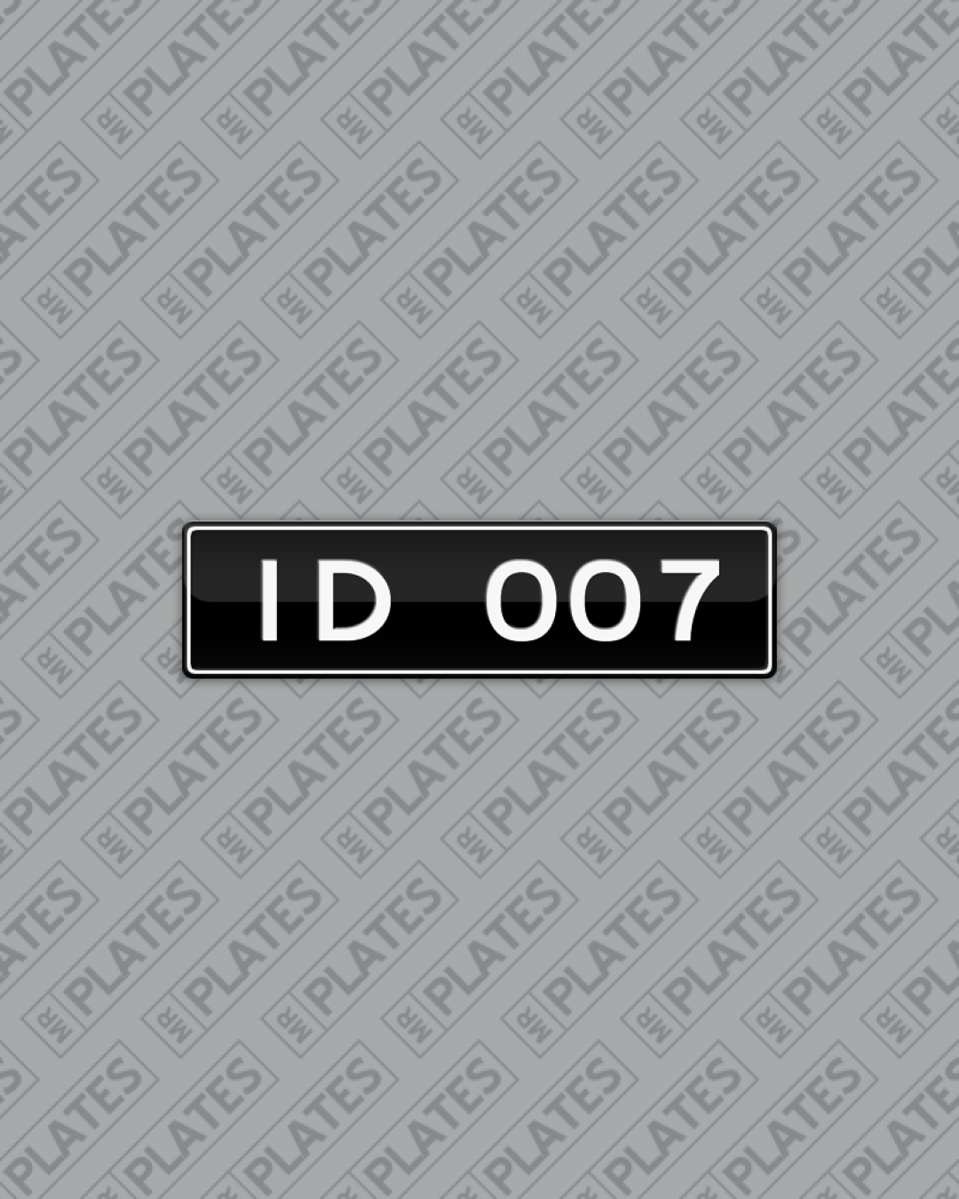 ID 007 Number Plates For Sale, NSW - MrPlates