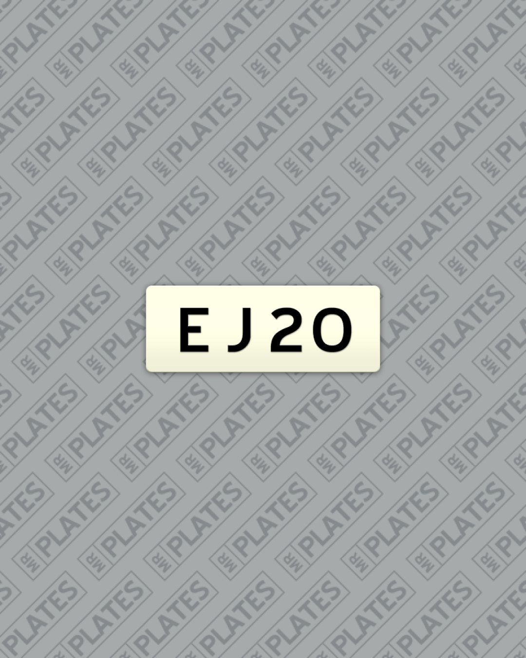 EJ20 Number Plates For Sale, QLD - MrPlates