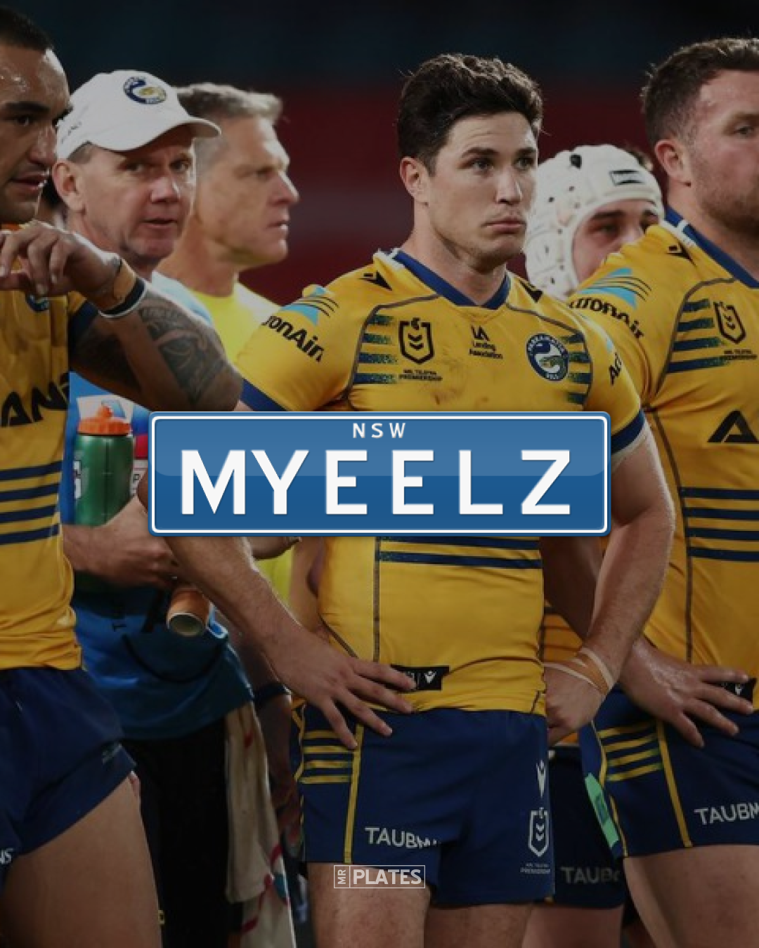 MYEELZ (NRL Parramatta Eels Team) Number Plates For Sale, NSW - MrPlates