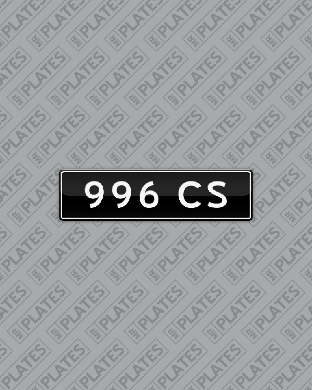 996 CS (911 996 ClubSport) Number Plates For Sale, VIC - MrPlates