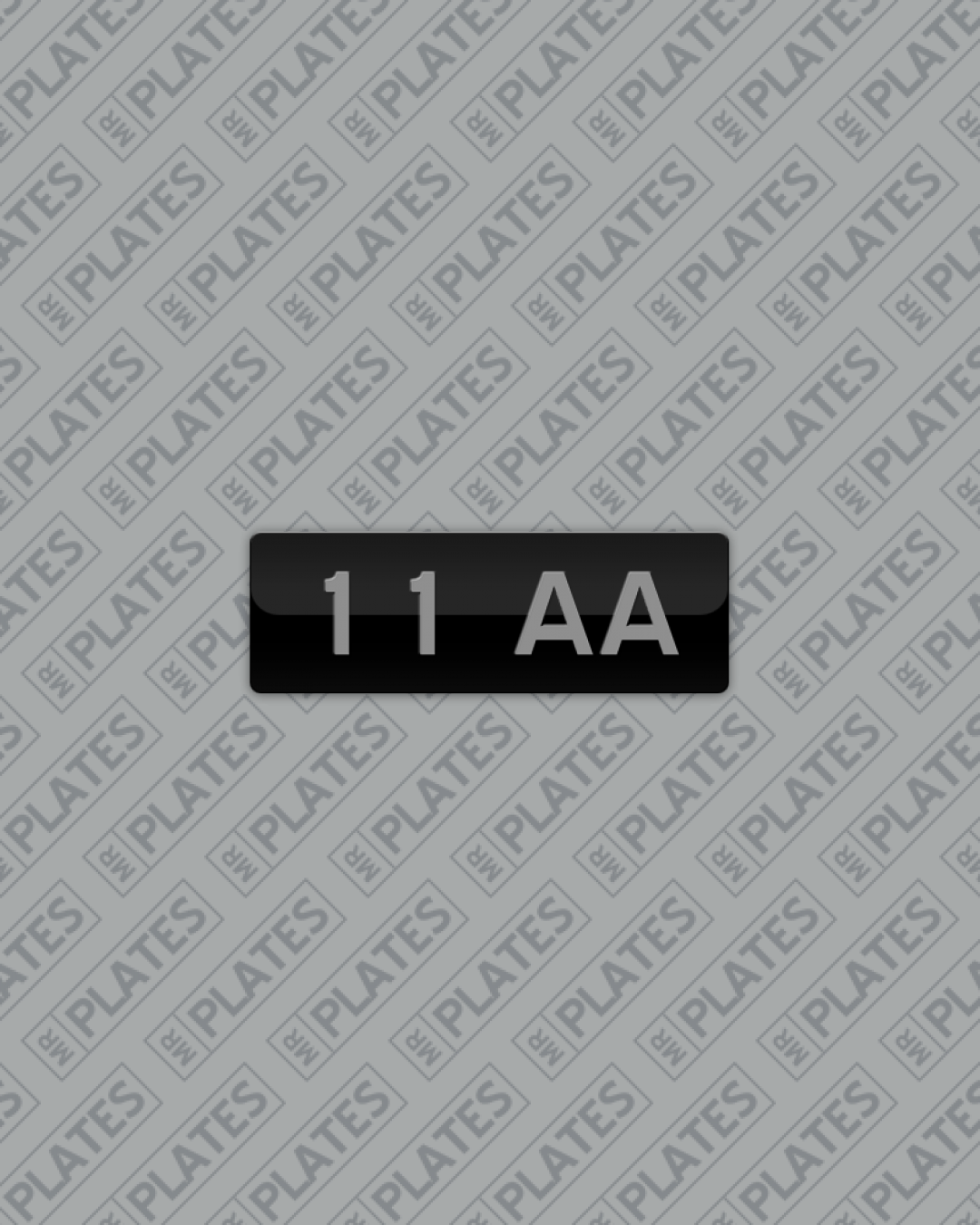 11 AA Number Plates For Sale, QLD - MrPlates