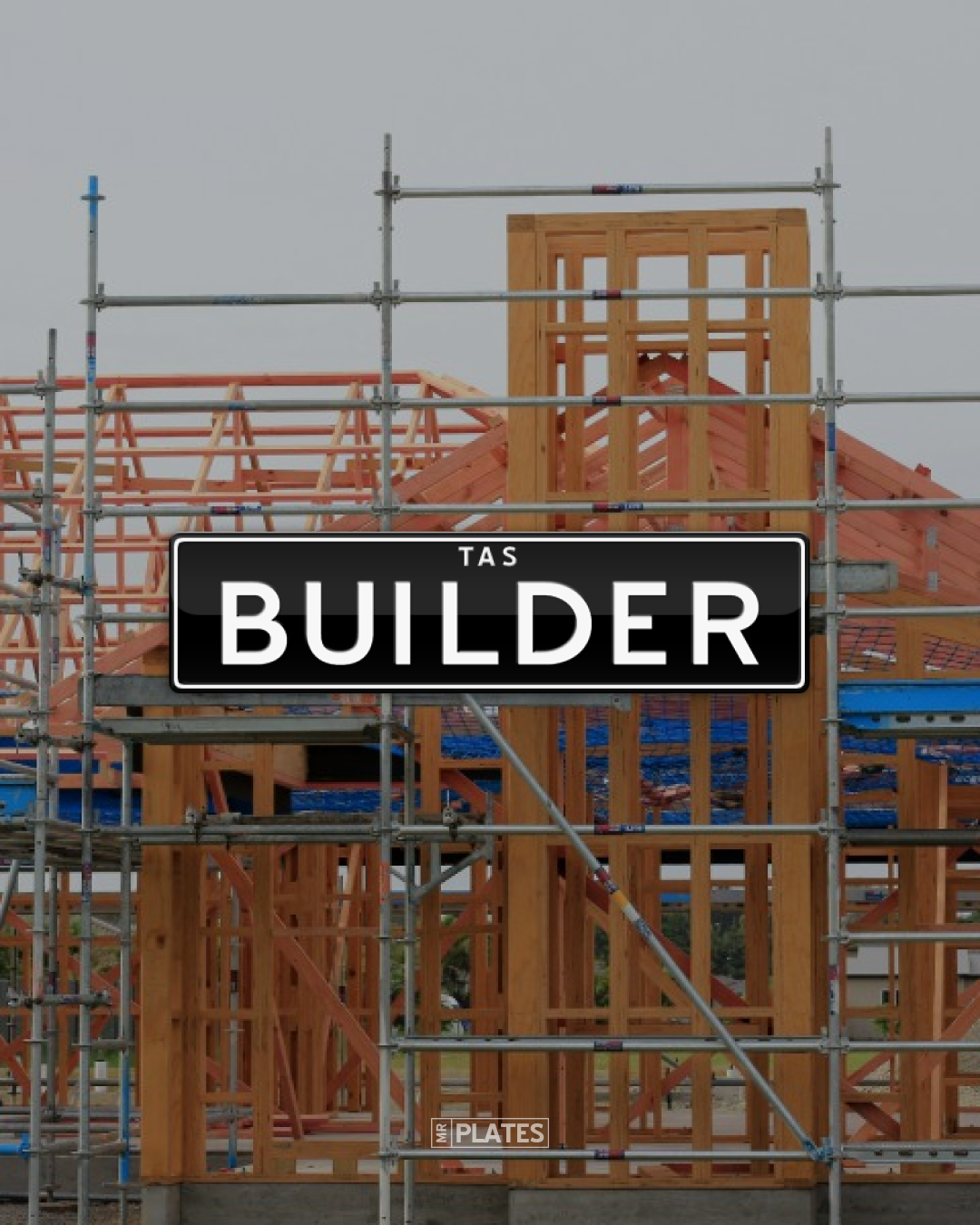BUILDER Number Plates For Sale, TAS - MrPlates