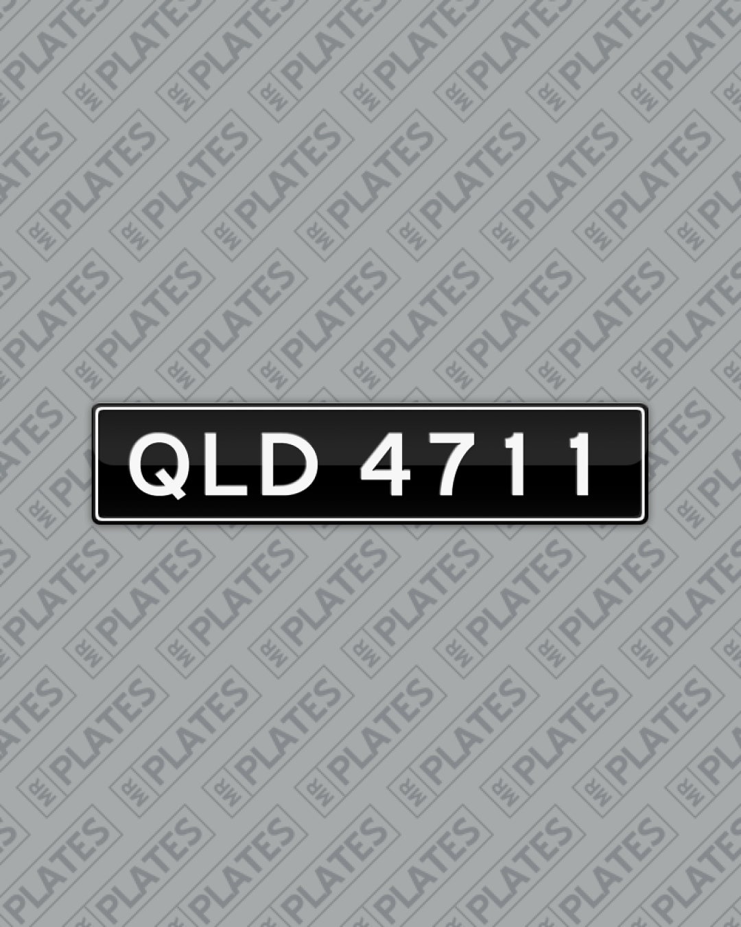 QLD 4711 (Easrly Historic Plat) Number Plates For Sale, QLD - MrPlates