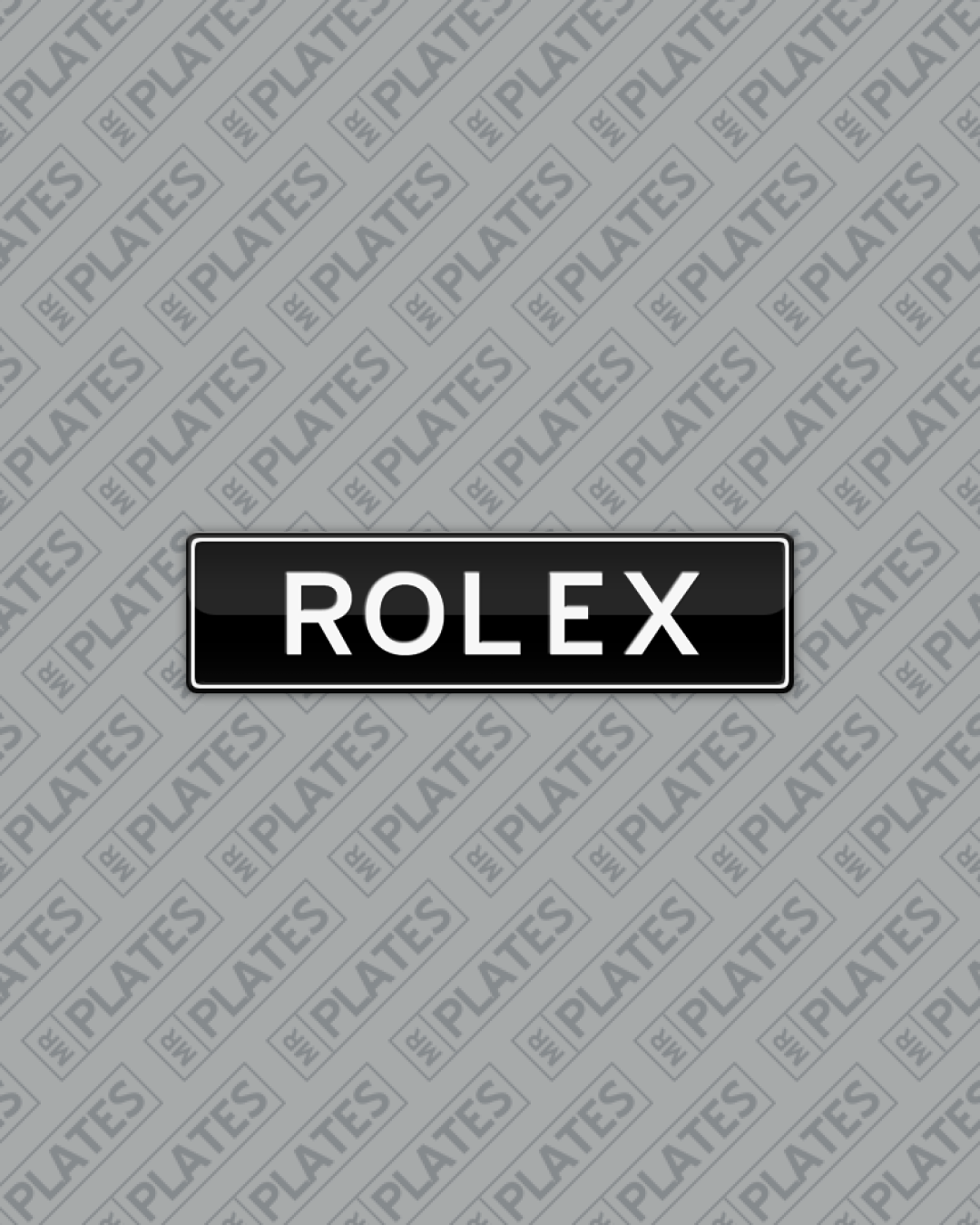 ROLEX Number Plates For Sale, VIC - MrPlates