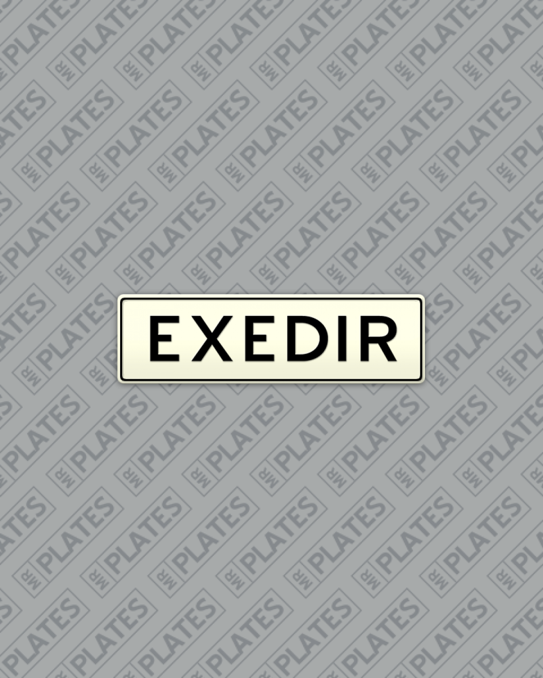 EXEDIR (EXECUTIVE DIRECTOR) Number Plates For Sale, VIC - MrPlates