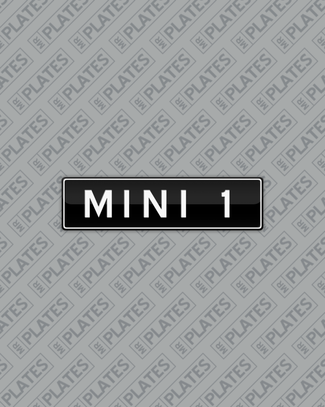 MINI 1 Number Plates For Sale, VIC - MrPlates