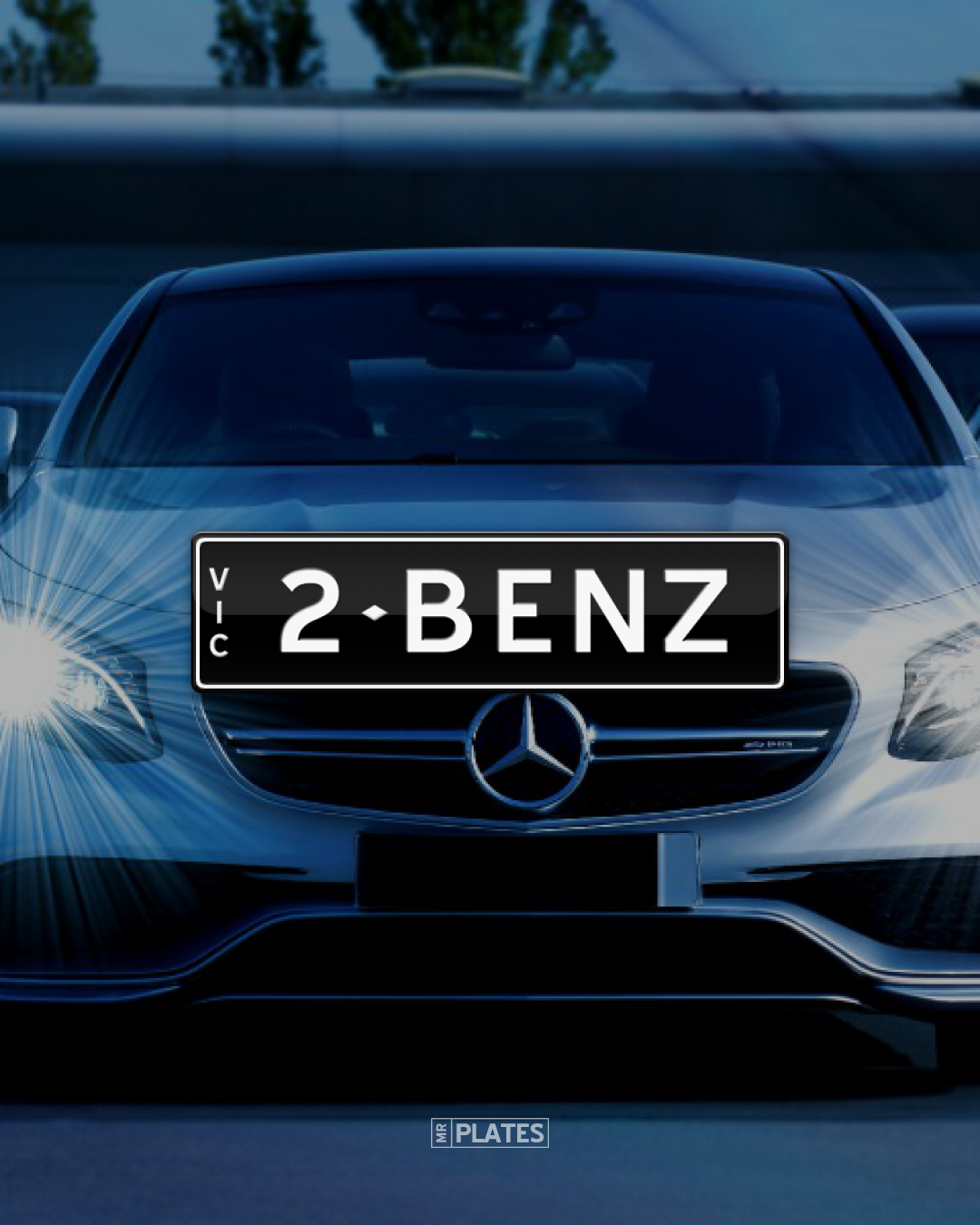 2·BENZ ((Mercedes) Benz - 2 - Slimline) Number Plates For Sale, VIC ...