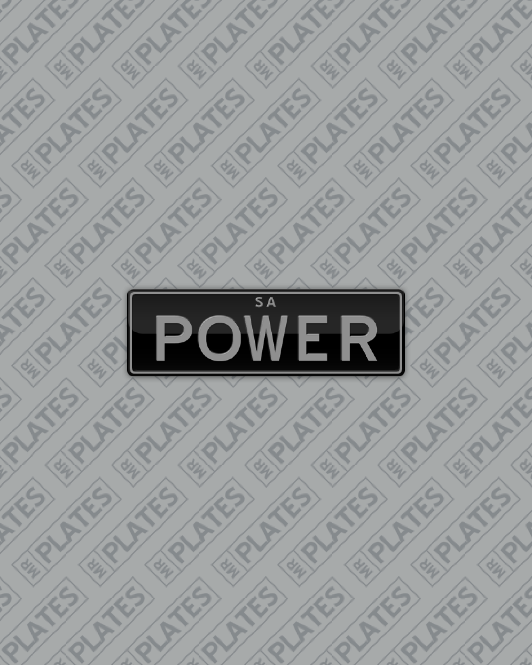 POWER Number Plates For Sale, SA - MrPlates