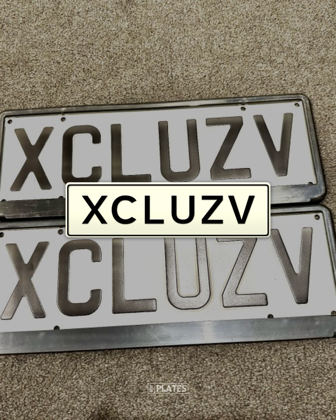XCLUZV (Exclusive) Number Plates For Sale - MrPlates