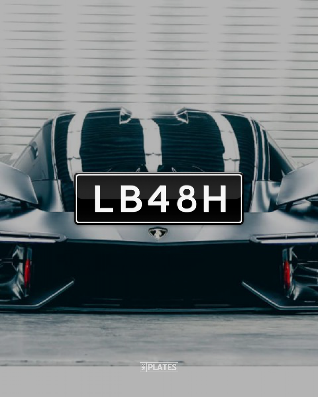 LB48H (Lamborghini Terzo) Number Plates For Sale, VIC - MrPlates