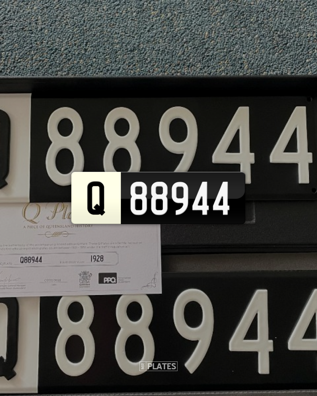 Q88944 Number Plates For Sale, QLD - MrPlates