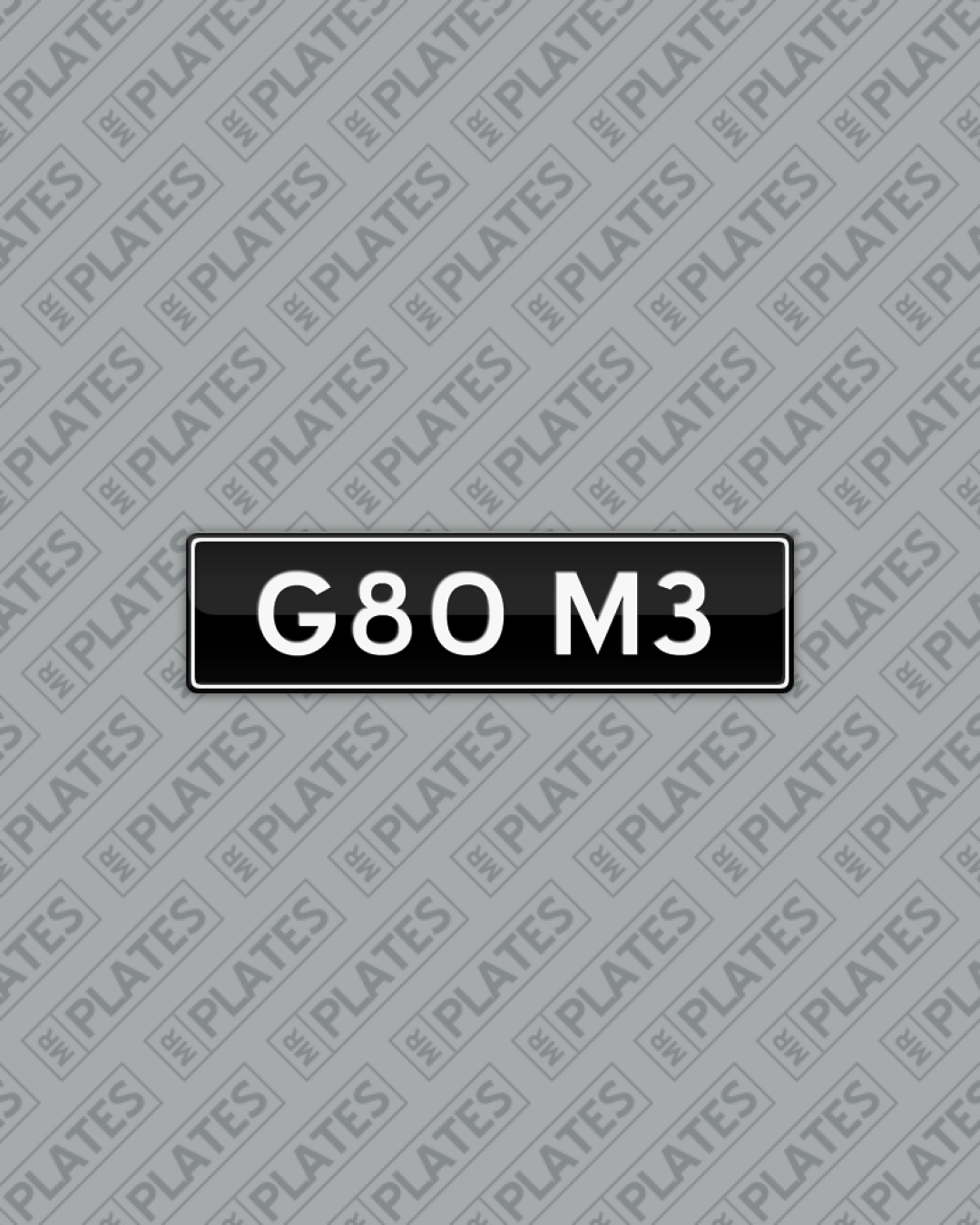 G80 M3 (BMW'S ALL NEW G80 M3) Number Plates For Sale, NSW - MrPlates