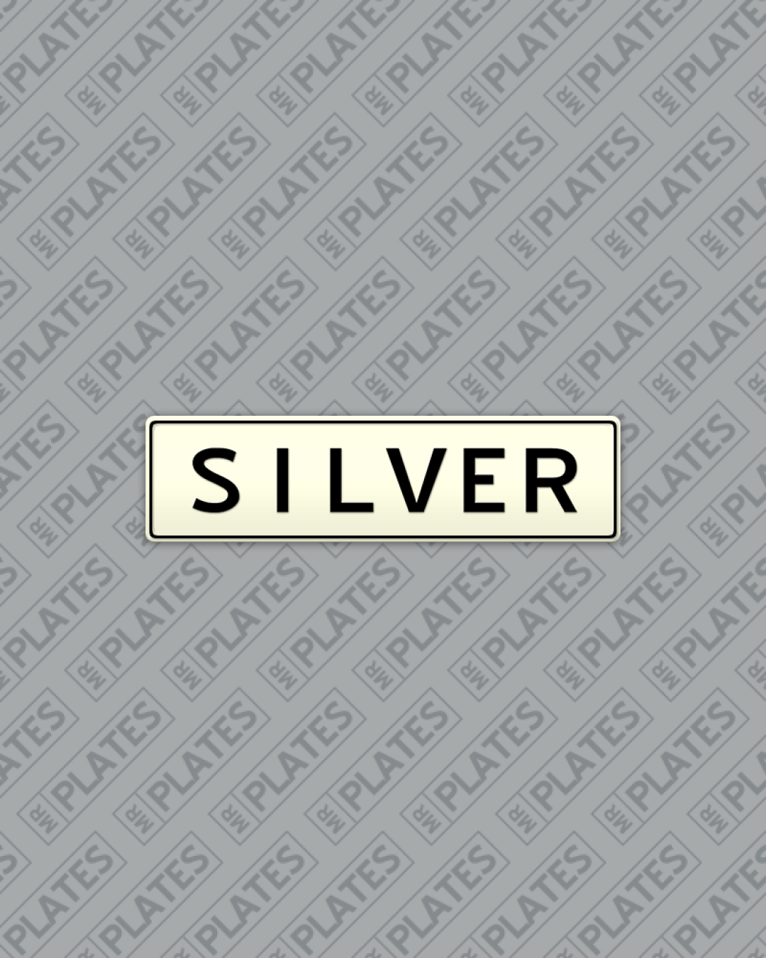 SILVER (Silver!) Number Plates For Sale, NSW - MrPlates