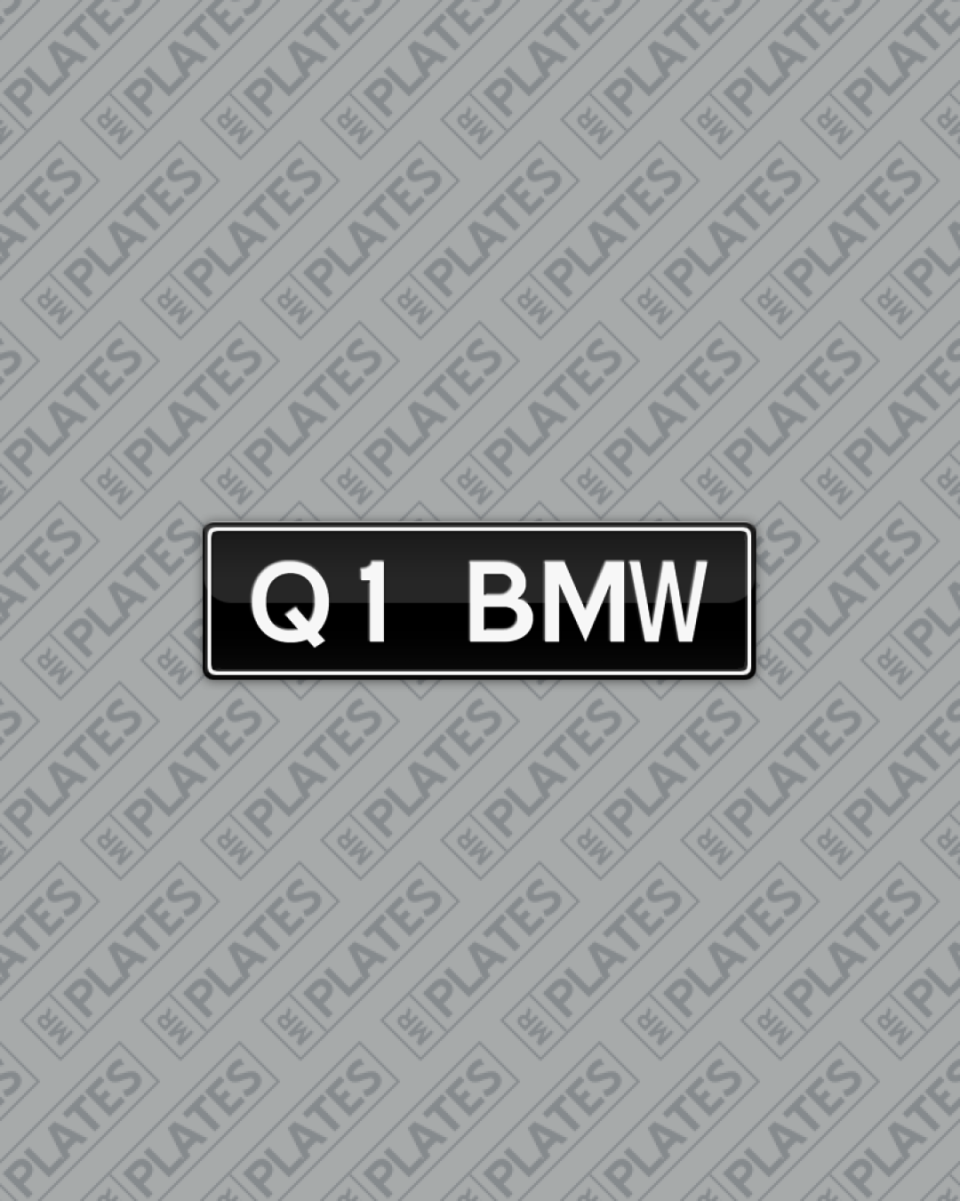 Q1 BMW (QLD's FIRST- Q1 BMW) Number Plates For Sale, QLD - MrPlates