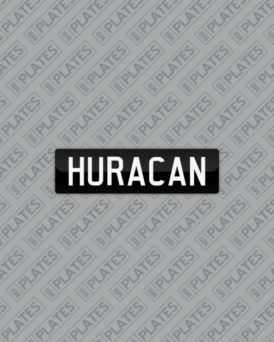 HURACAN Number Plates For Sale, QLD - MrPlates