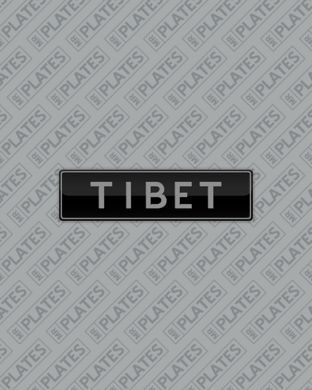 TIBET (Personalised Plate) Number Plates For Sale, QLD - MrPlates