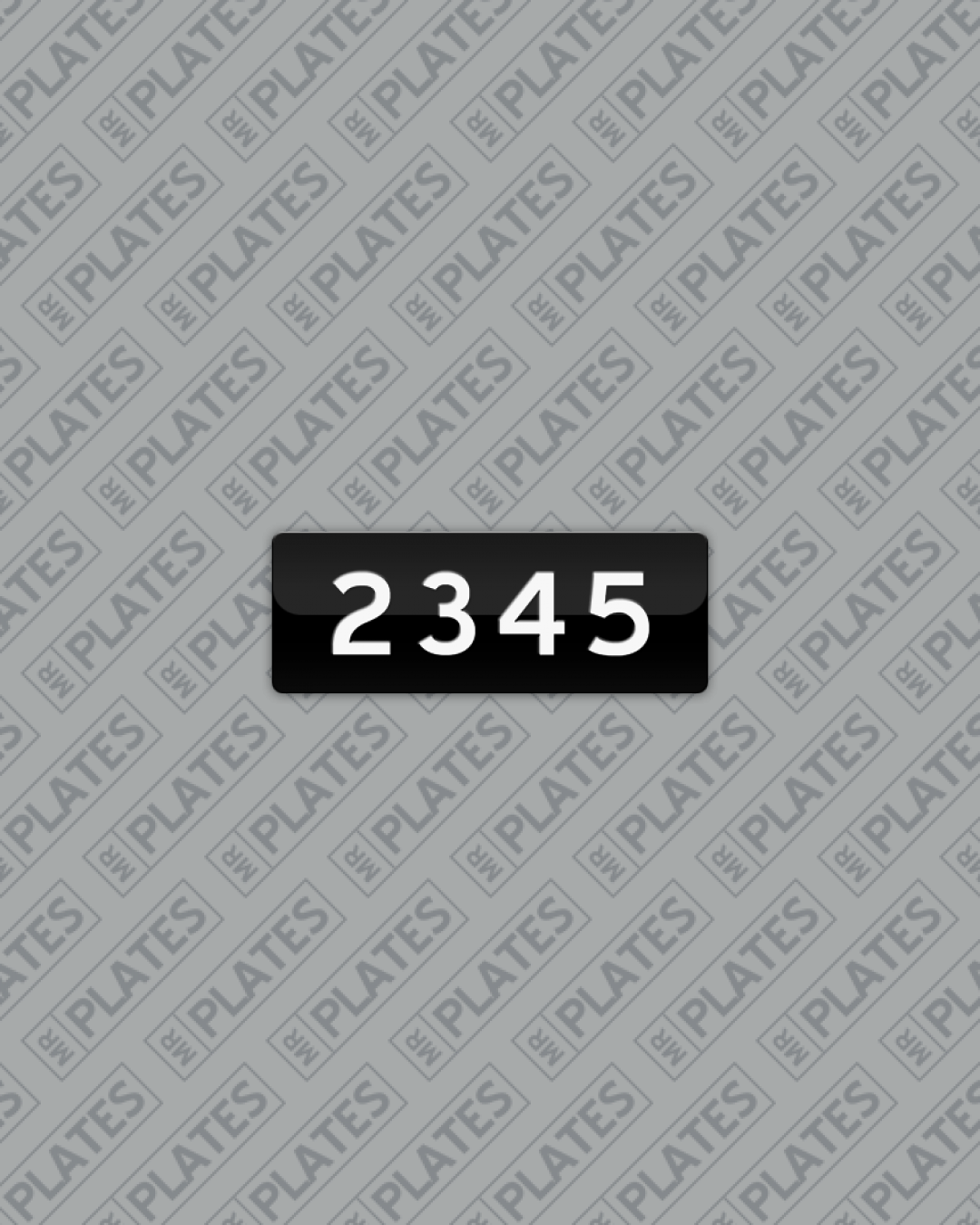 2345 Number Plates For Sale, VIC - MrPlates