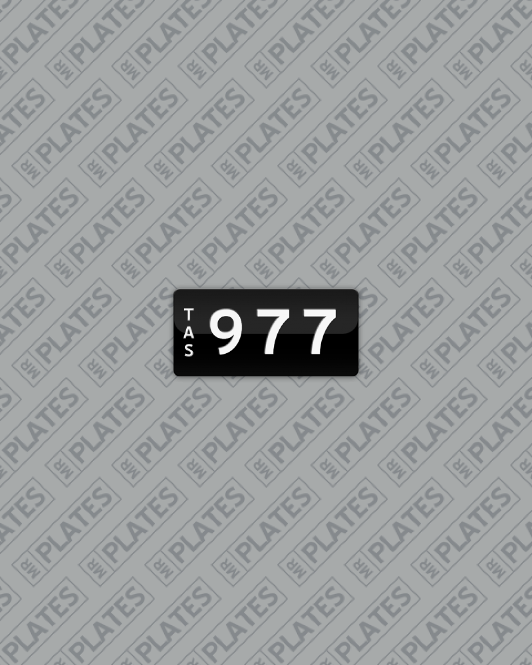 977 Number Plates For Sale, TAS - MrPlates