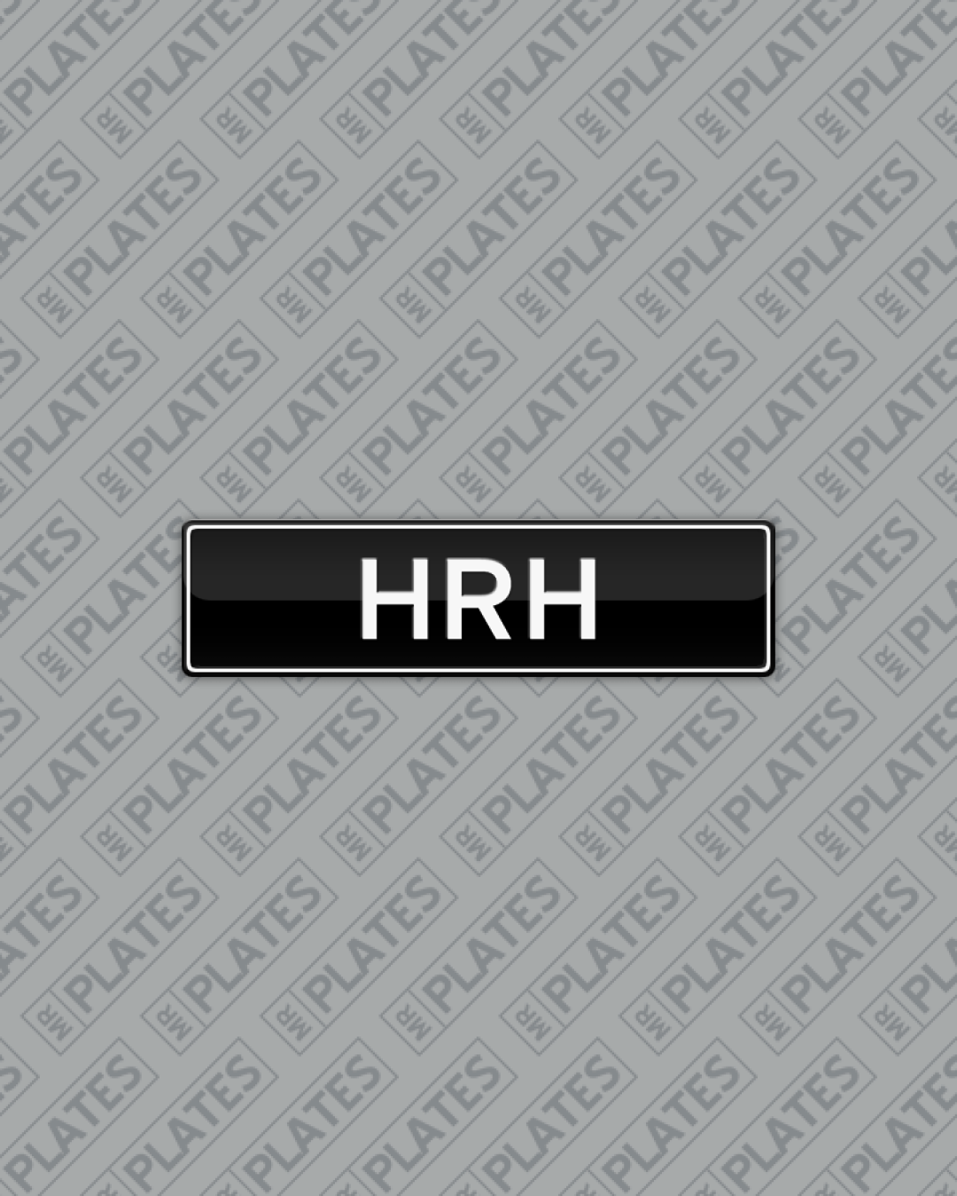 HRH (His Royal Highness) Number Plates For Sale, NSW - MrPlates