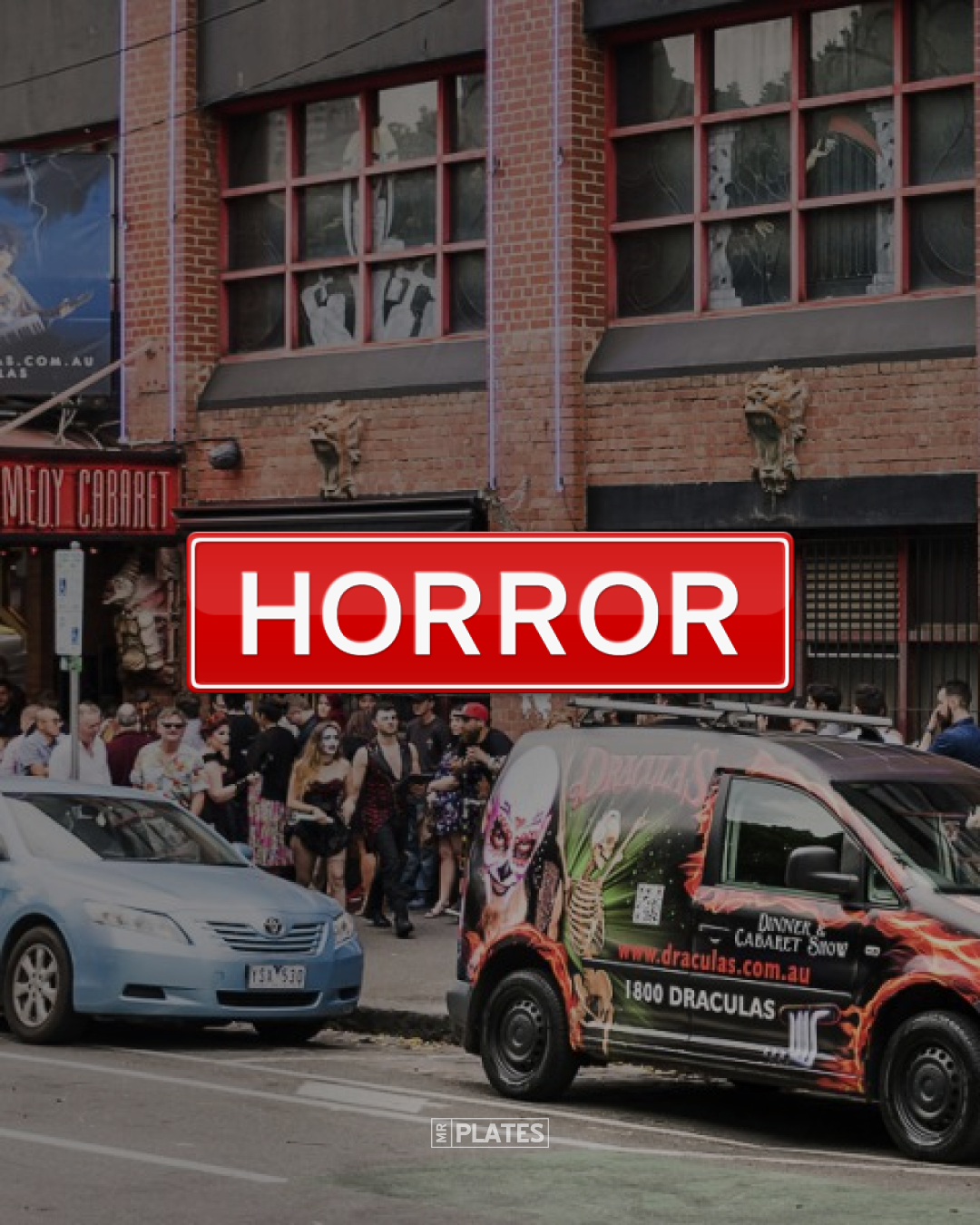 HORROR Number Plates For Sale, VIC - MrPlates