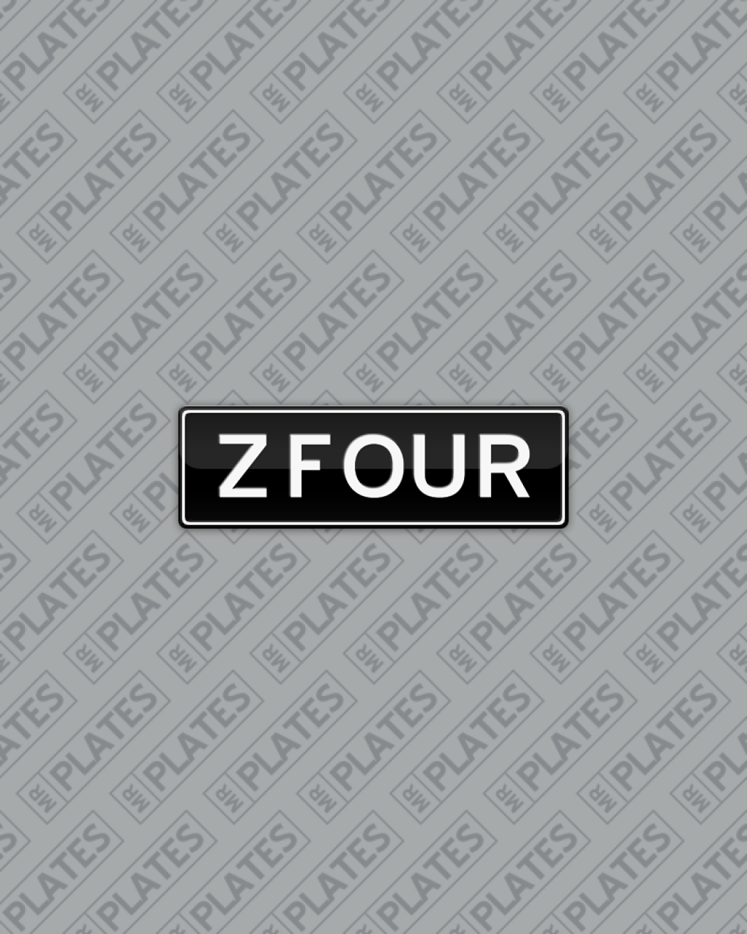 ZFOUR (ZFOUR BMW) Number Plates For Sale, VIC - MrPlates