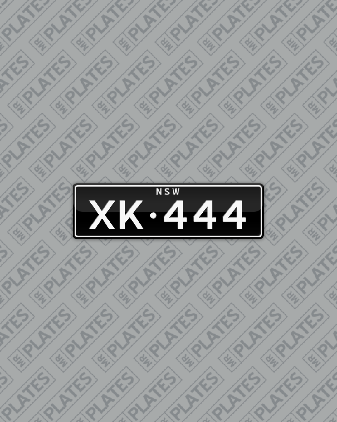 XK·444 (Xk 444) Number Plates For Sale, NSW - MrPlates