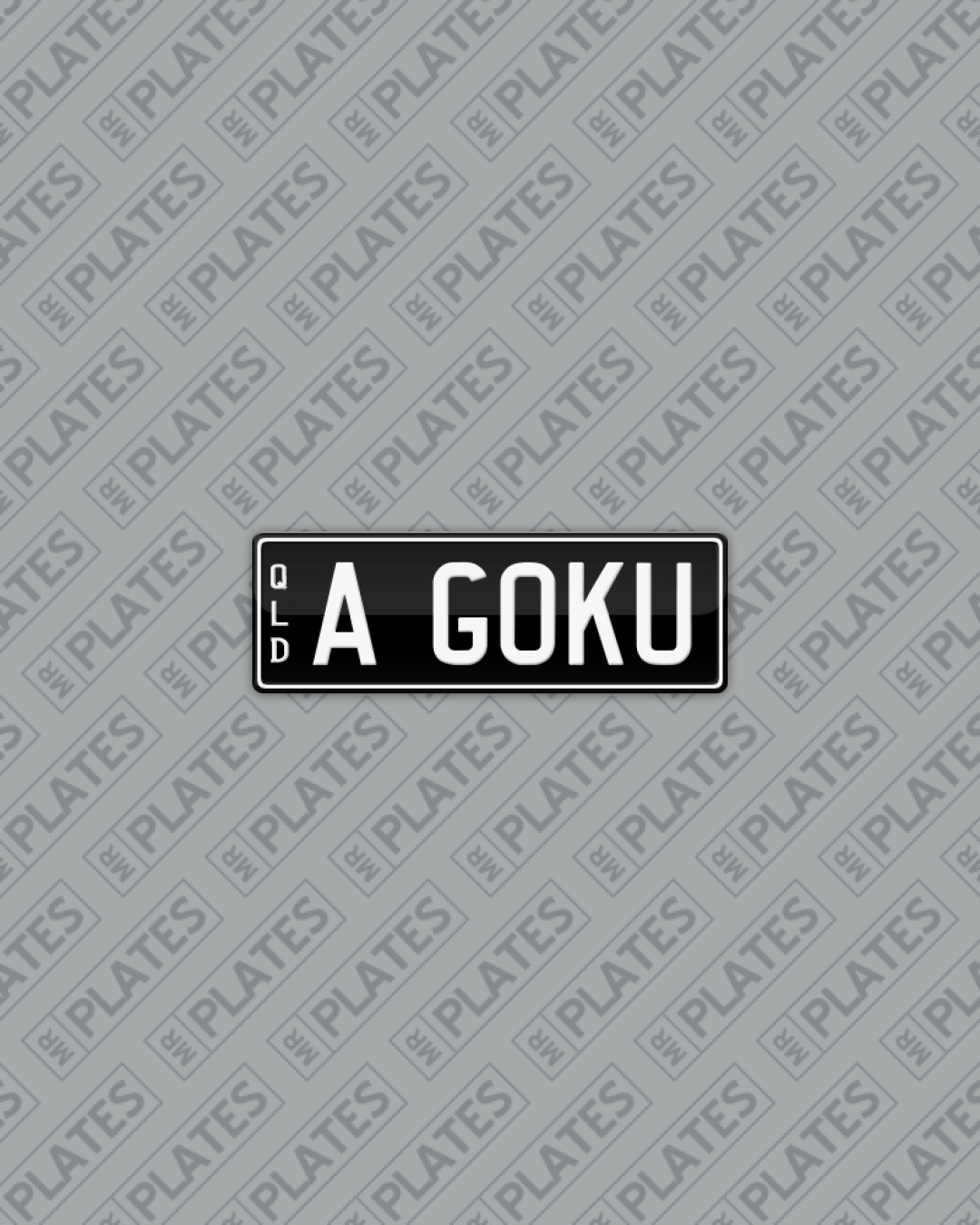 A GOKU Number Plates For Sale, QLD - MrPlates