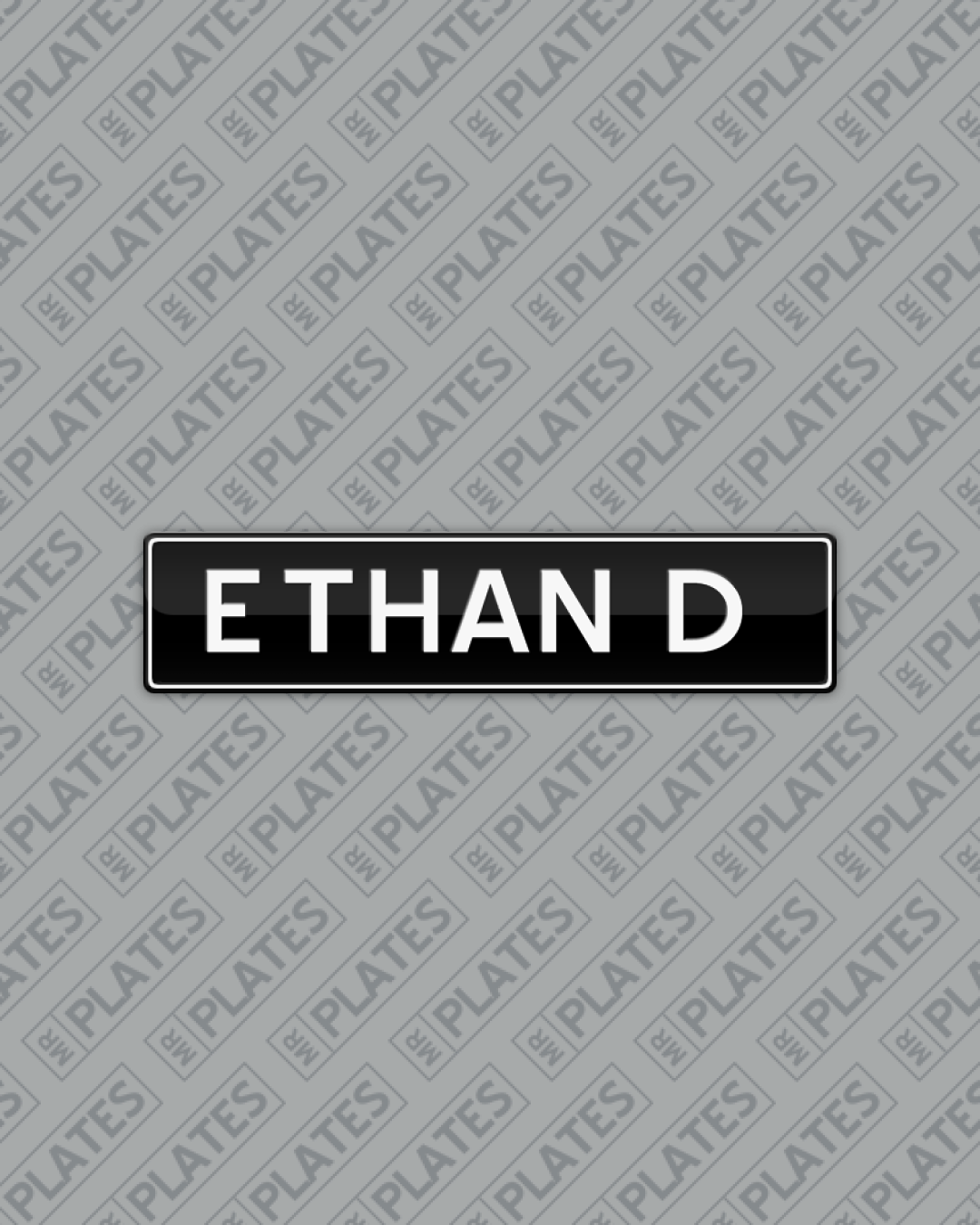 ETHAN D Number Plates For Sale, WA - MrPlates