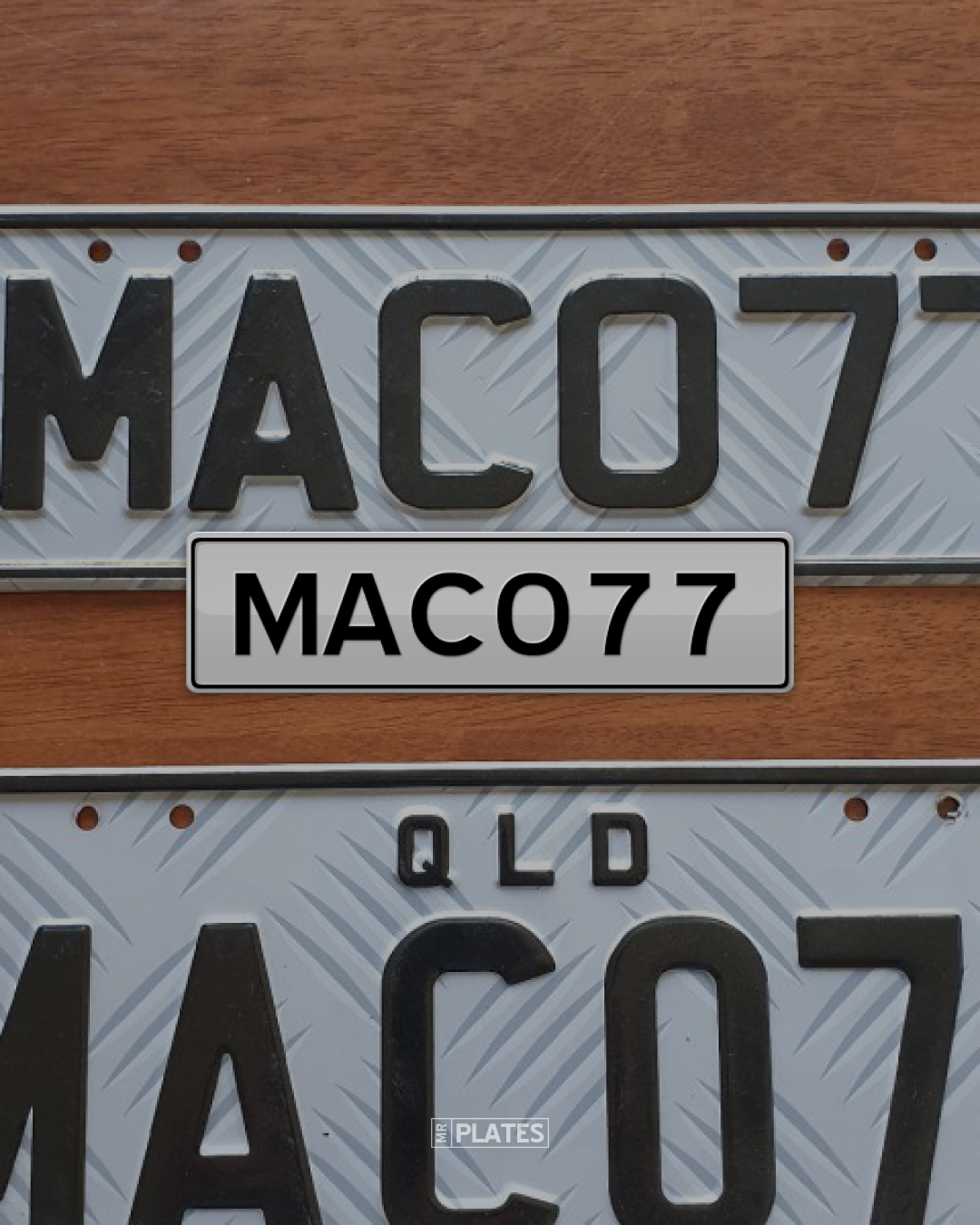 MAC077 Number Plates For Sale, QLD - MrPlates