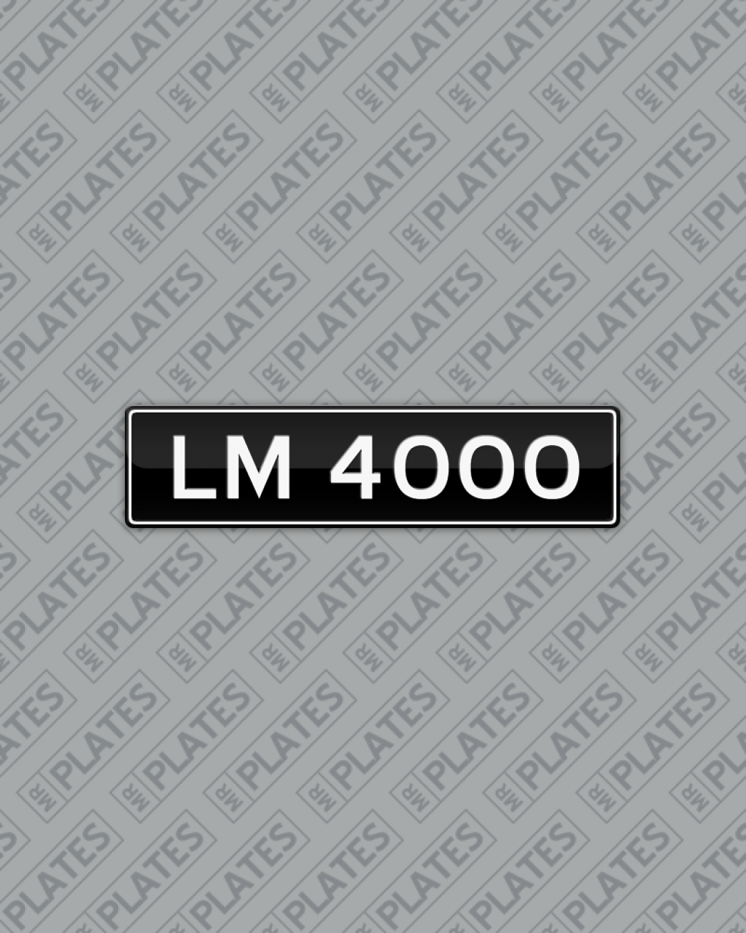 LM 4000 Number Plates For Sale, NSW - MrPlates