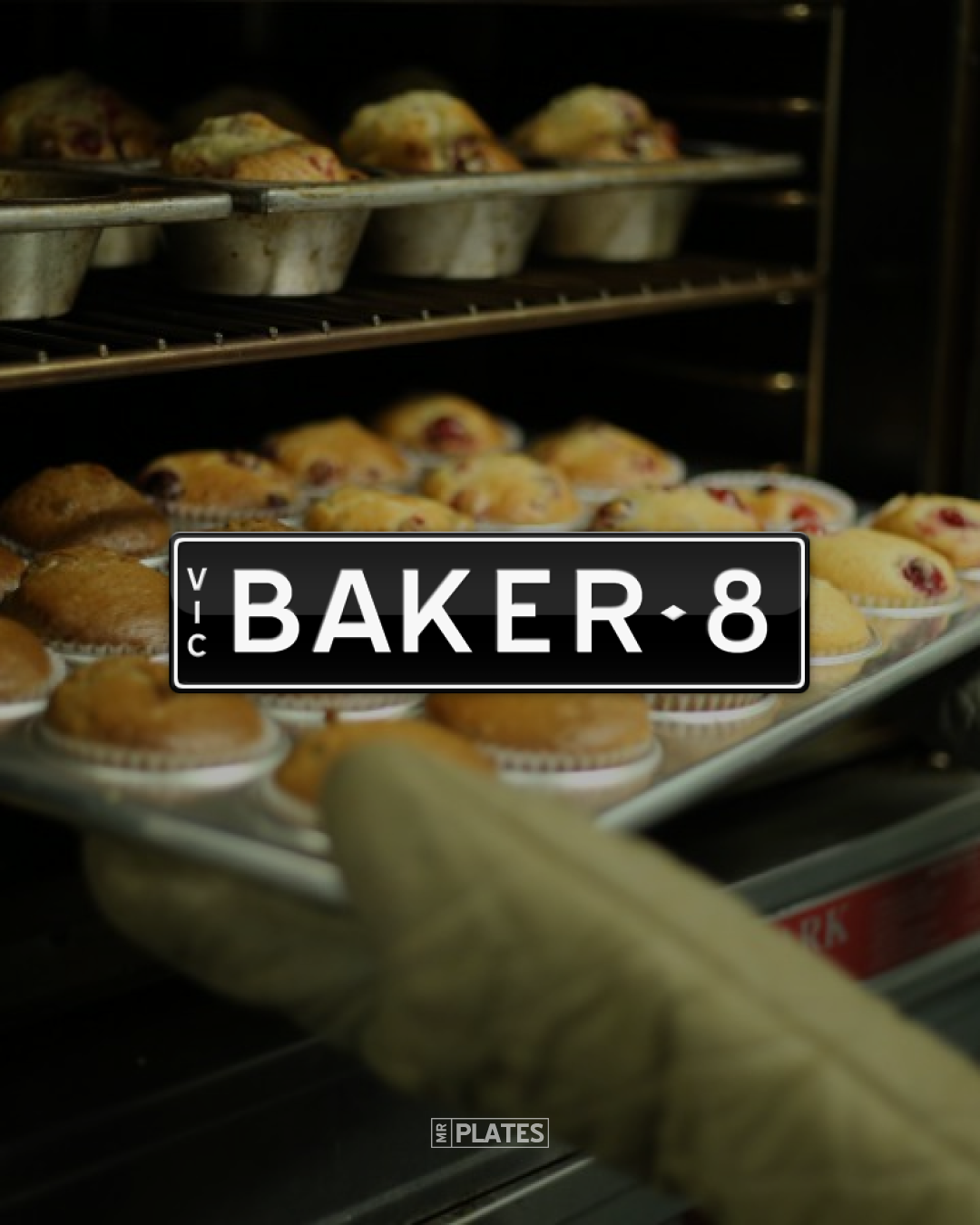 BAKER.8 Number Plates For Sale, VIC - MrPlates