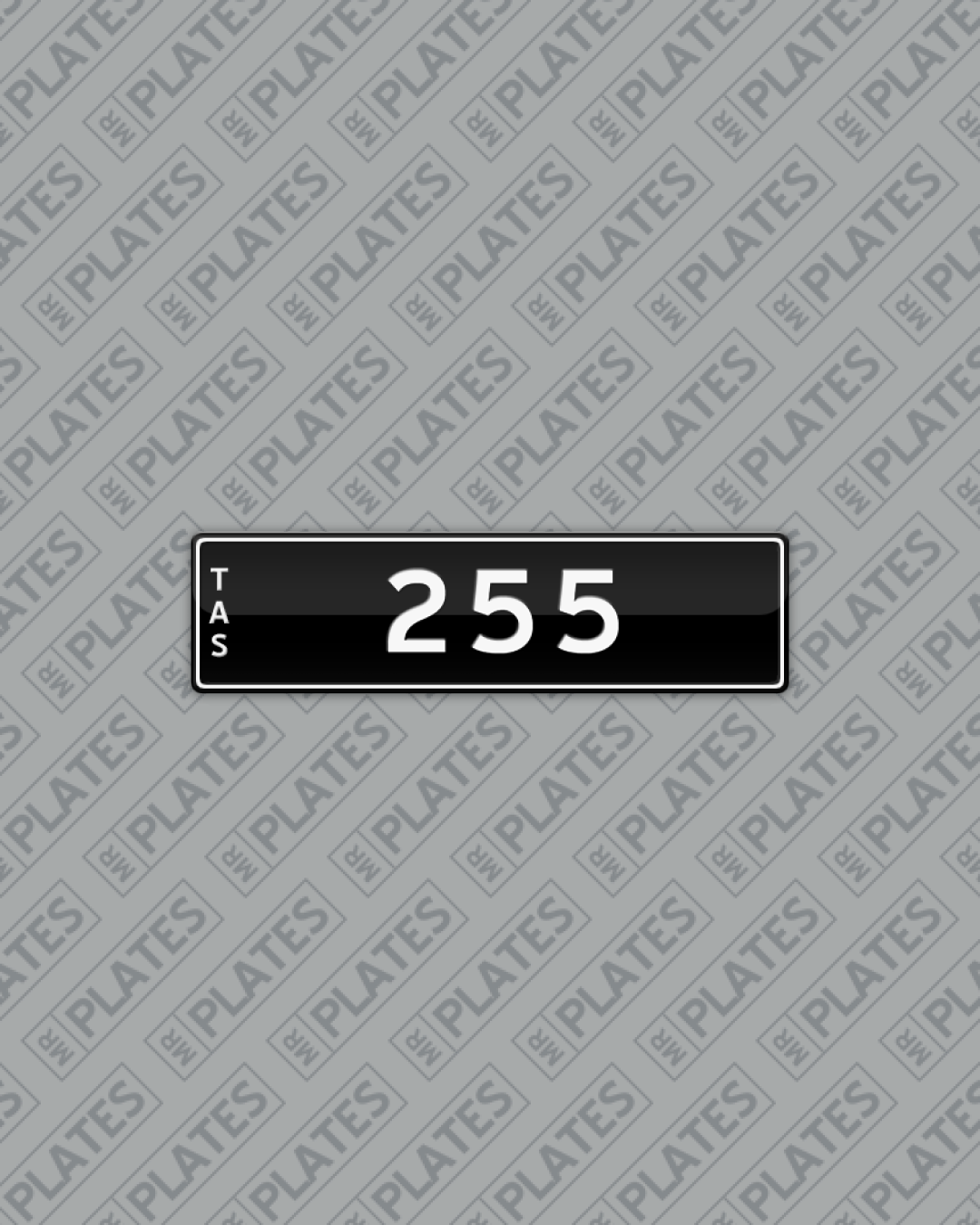 255 (TAS 255) Number Plates For Sale, TAS - MrPlates
