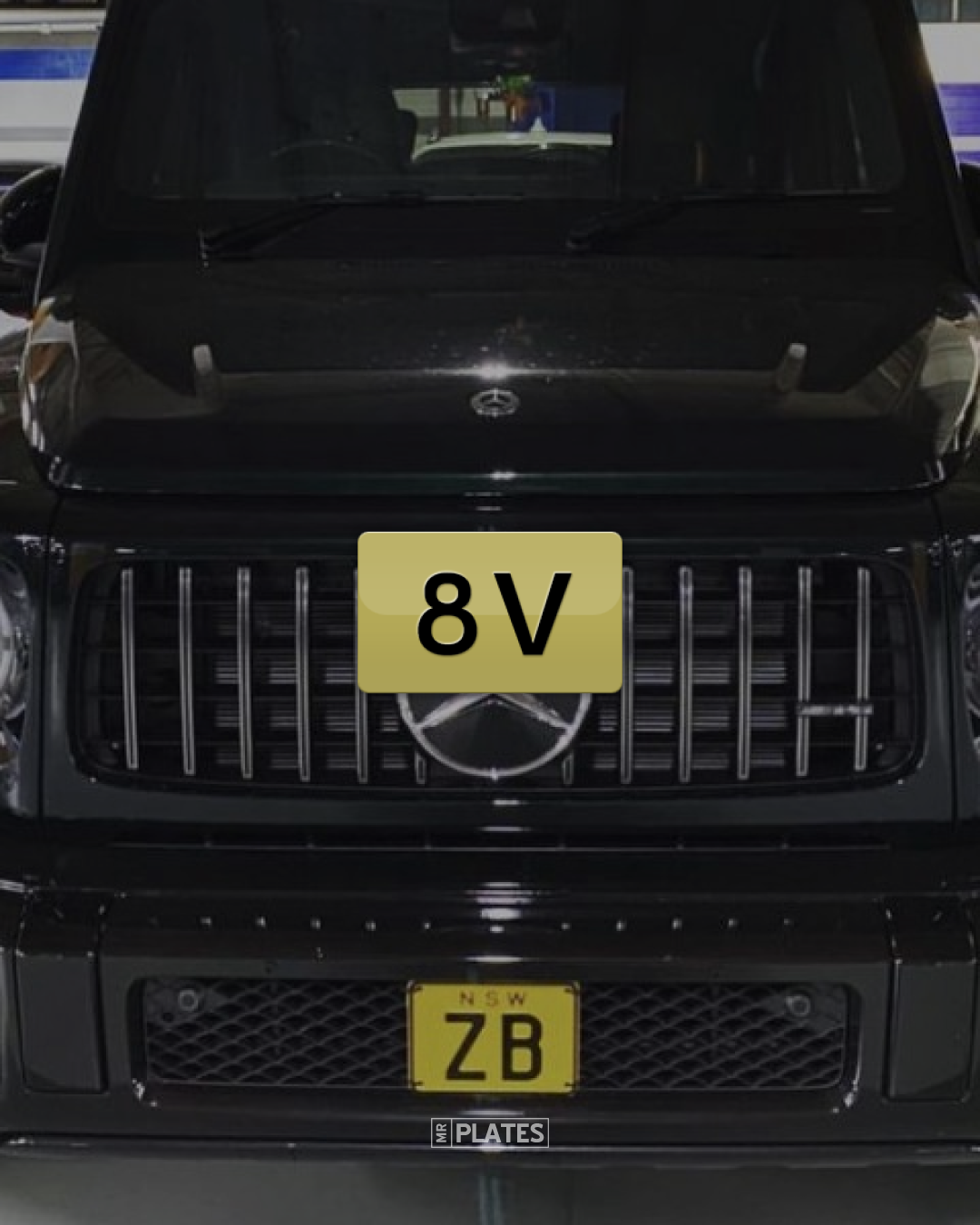 8V (V8) Number Plates For Sale, WA - MrPlates