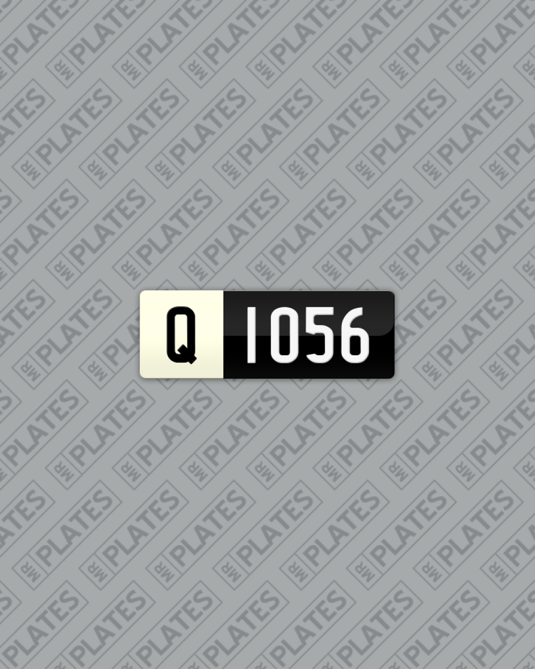 Q1056 (Low 4 Digit) Number Plates For Sale, QLD - MrPlates