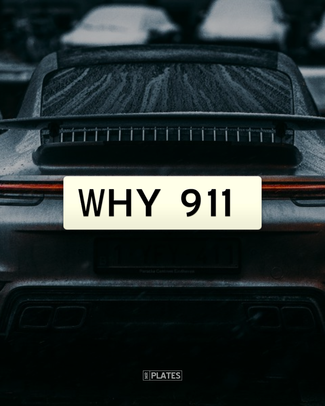 WHY 911 Number Plates For Sale, VIC - MrPlates