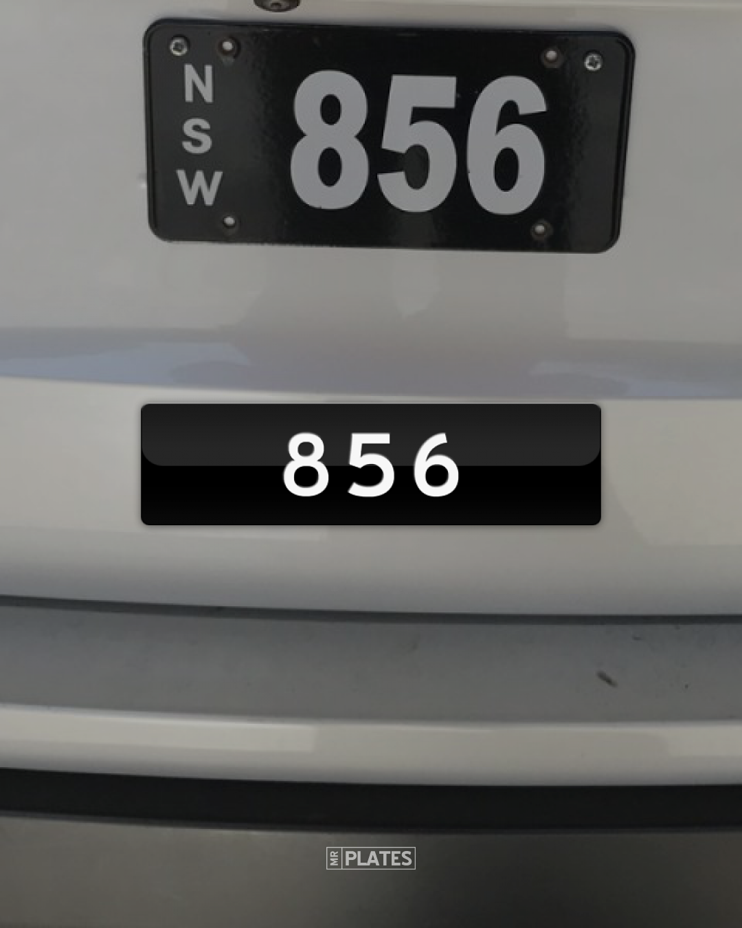 856 (856 NUMERAL PLATE) Number Plates For Sale, NSW - MrPlates