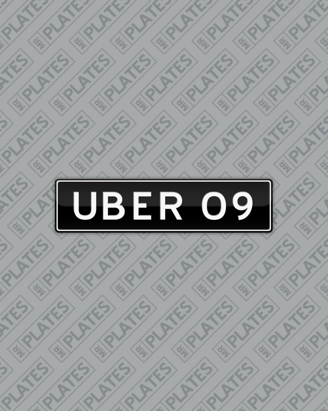 UBER 09 (Uber) Number Plates For Sale, VIC - MrPlates