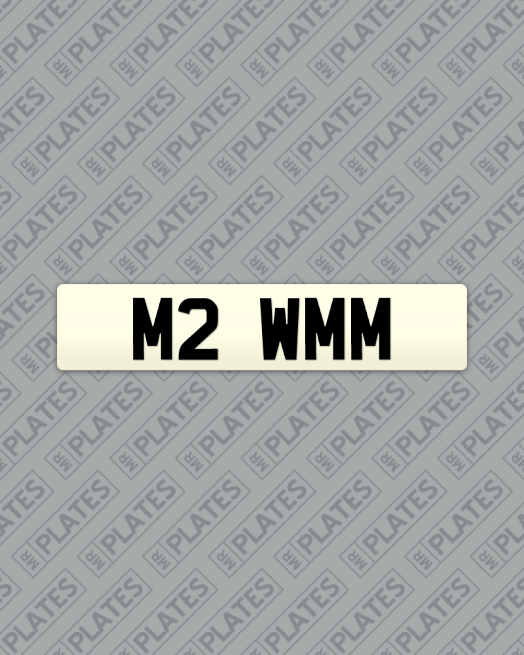 M2 WMM Number Plates For Sale - MrPlates