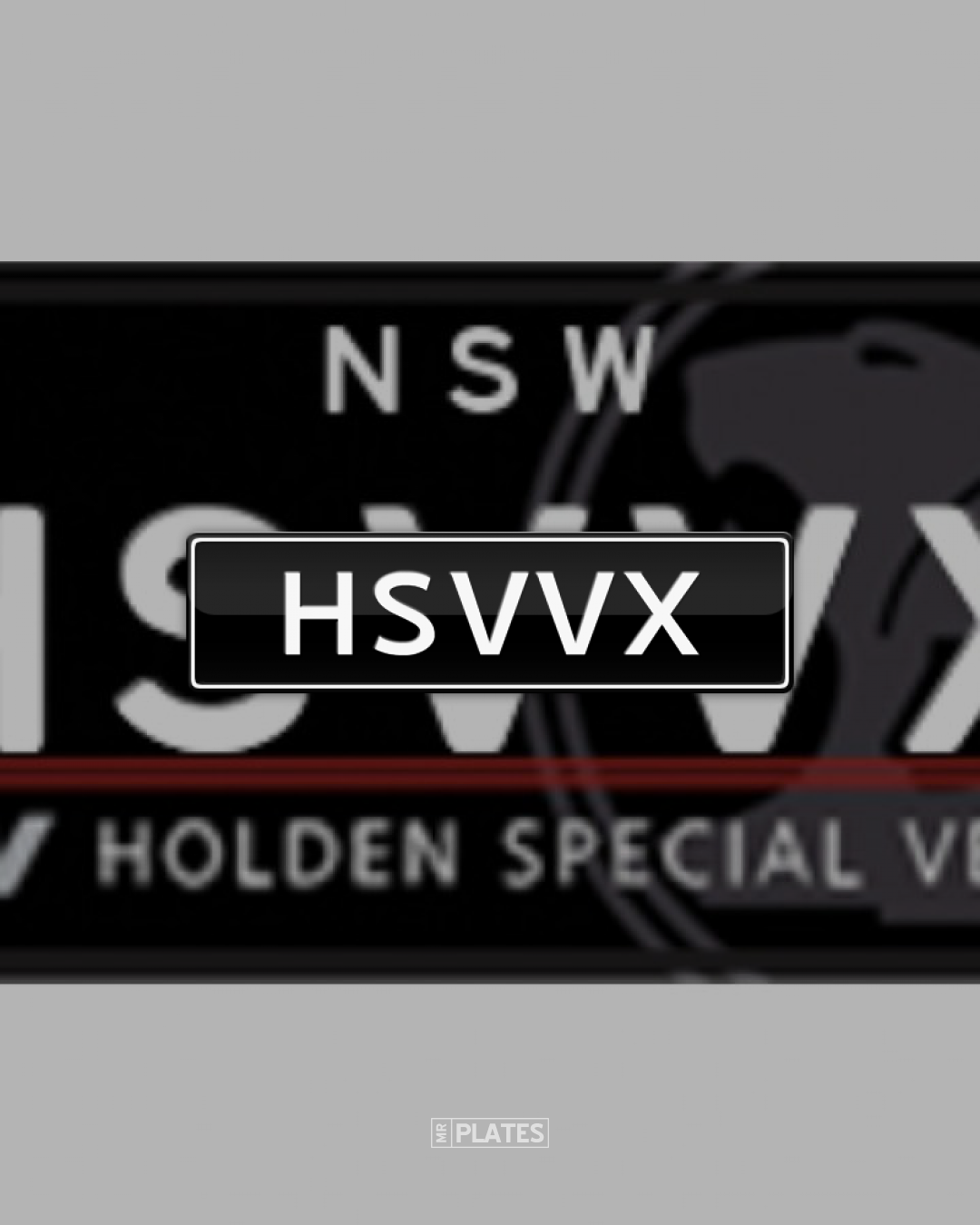 HSVVX (Holden HSV Vx) Number Plates For Sale, NSW - MrPlates