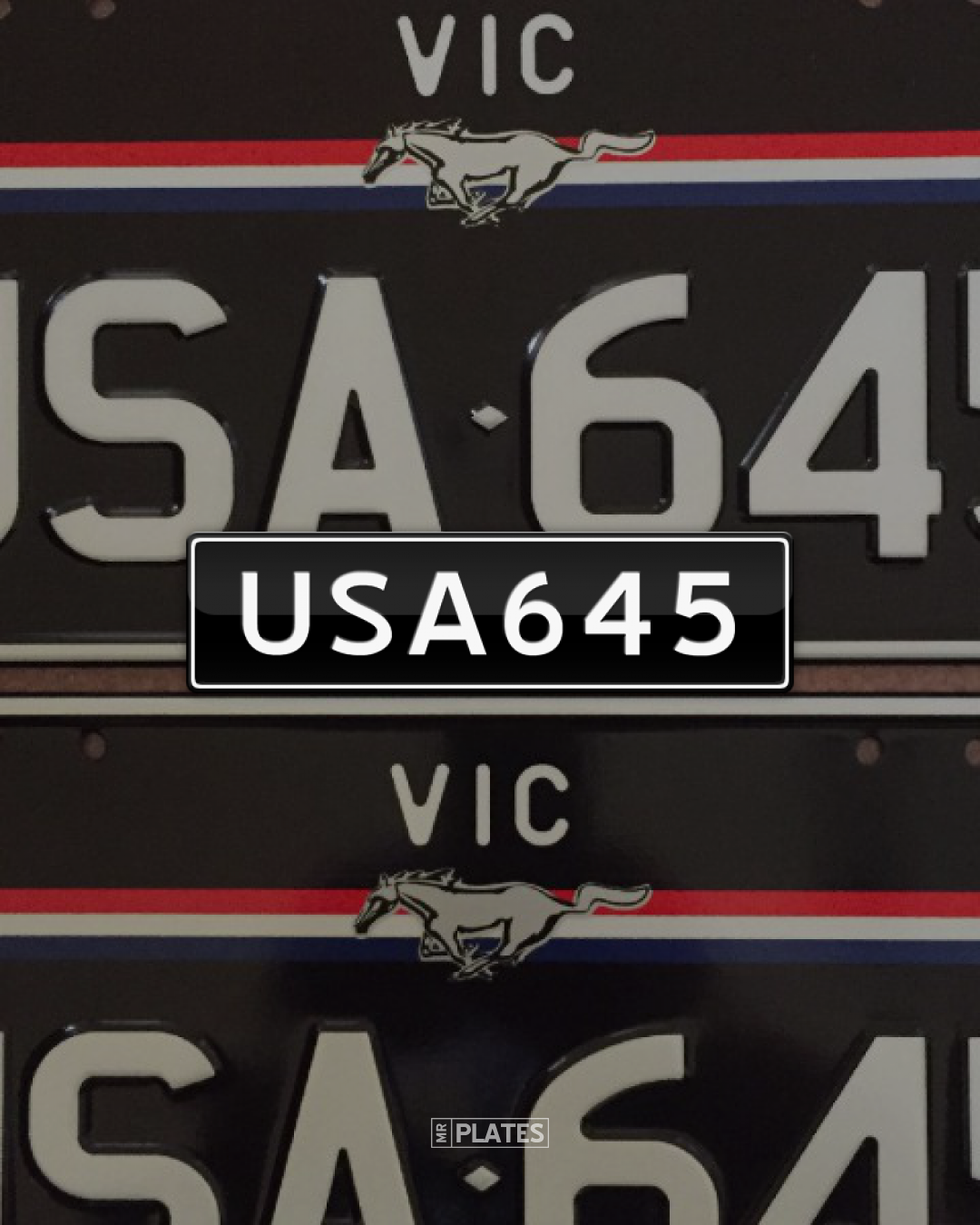 USA645 Number Plates For Sale, VIC - MrPlates