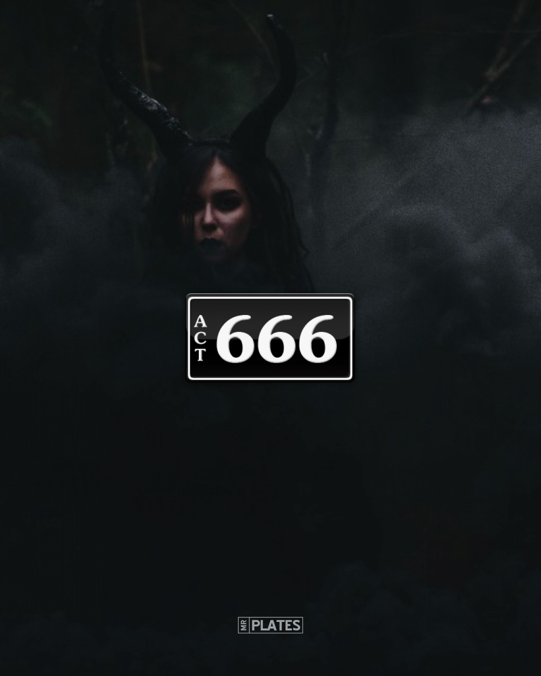 666 (The Number Of The Beast) Number Plates For Sale, ACT - MrPlates