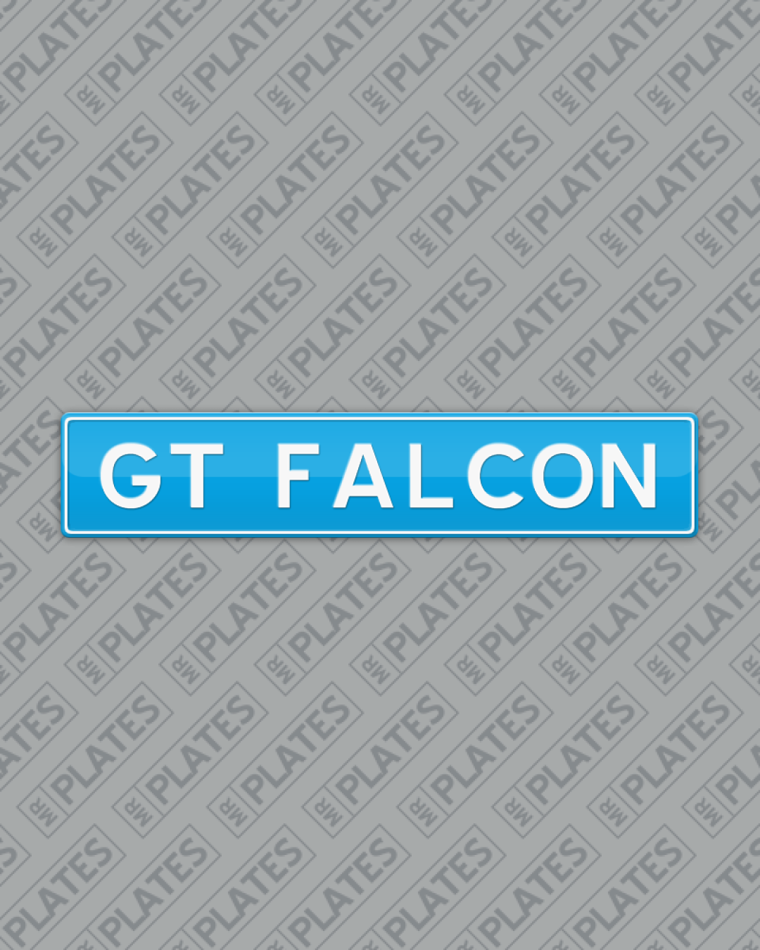 GT FALCON Number Plates For Sale, WA - MrPlates