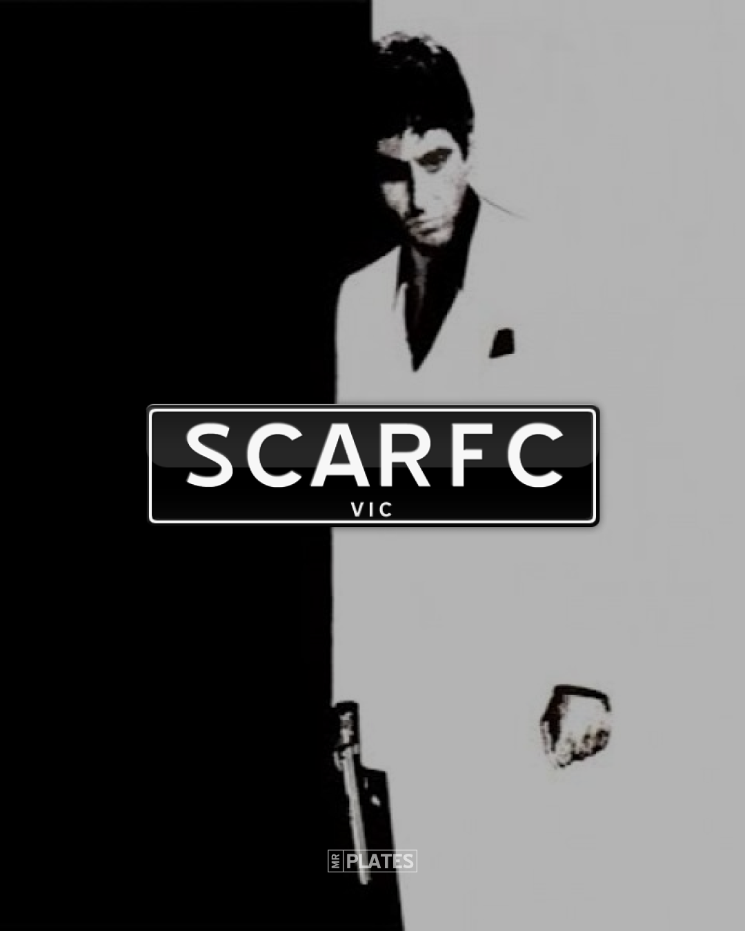 SCARFC (Scarface) Number Plates For Sale, VIC - MrPlates