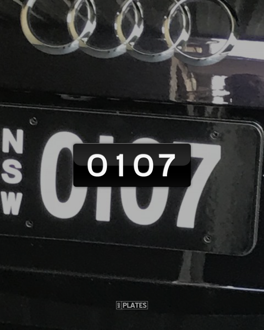 0107 Number Plates For Sale, NSW - MrPlates