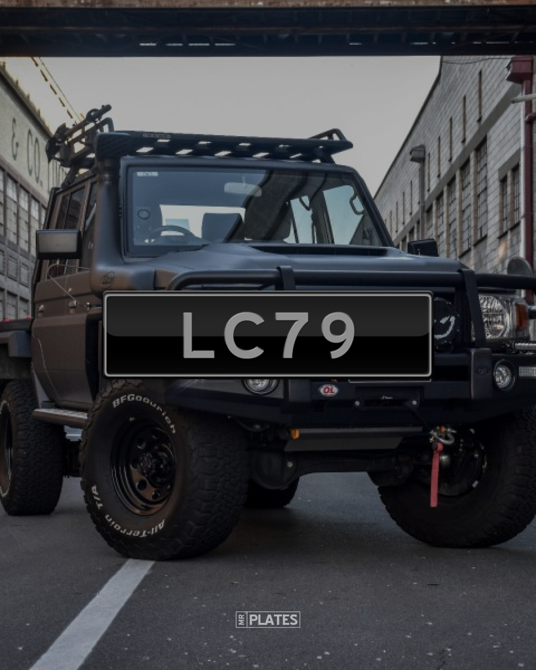 LC79 (79 Series Cruiser) Number Plates For Sale, SA - MrPlates